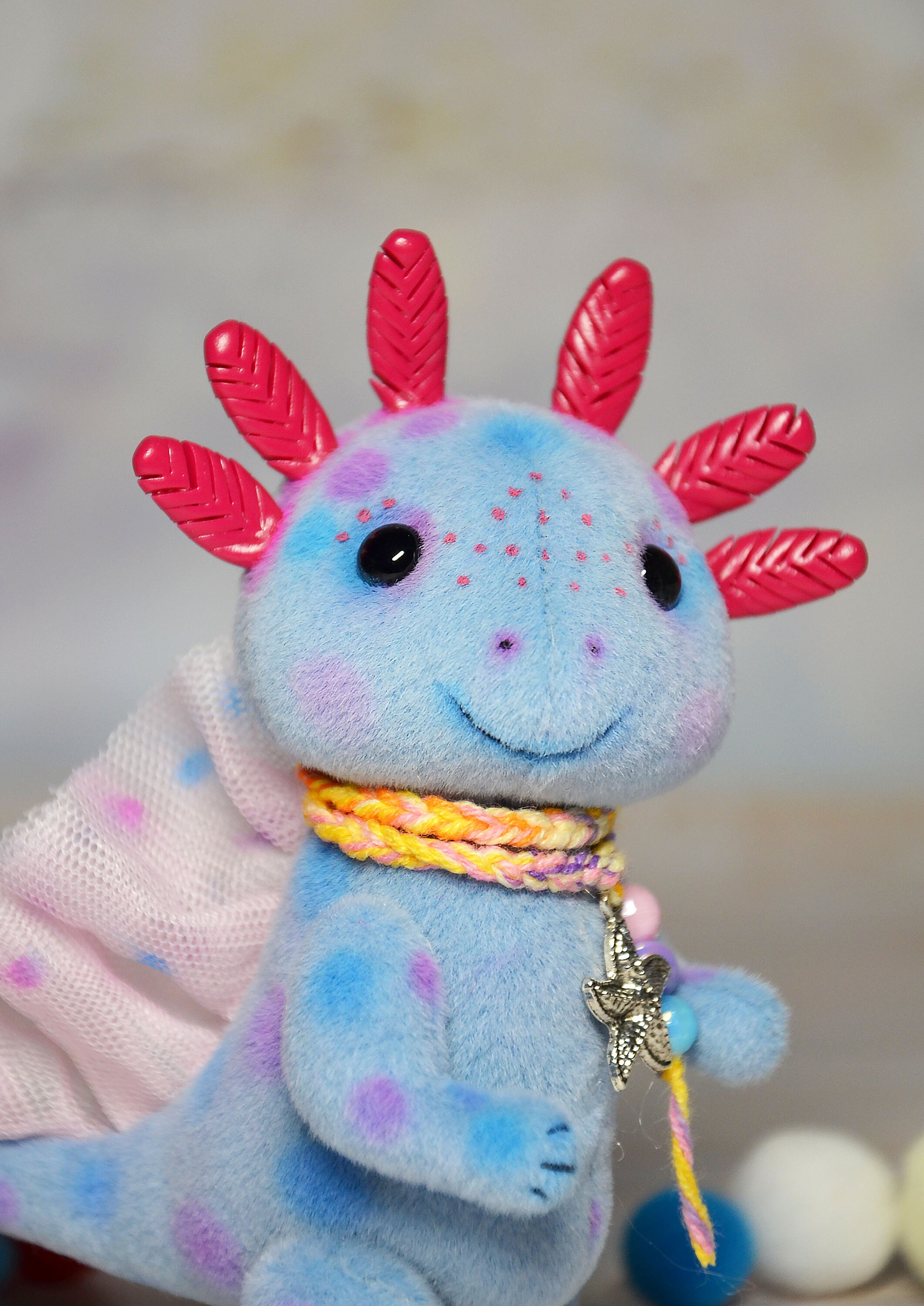 Miniature Axolotl Toy Stuffed Axolotl Toy for Blythe Dolls - Etsy UK