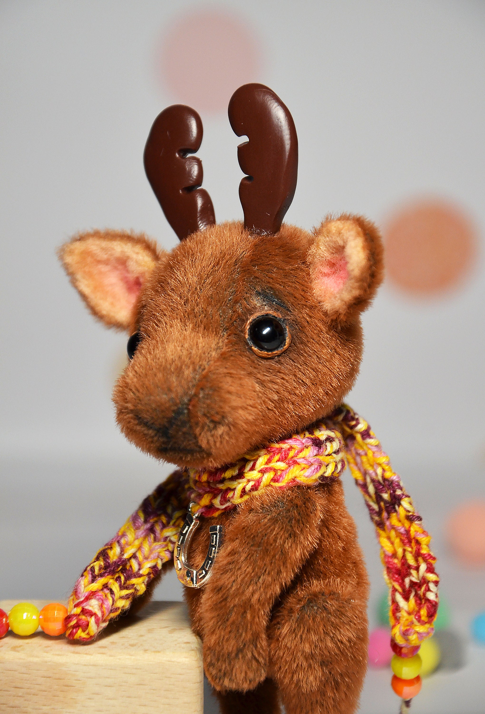 Christmas Gift Miniature Moose Toy Stuffed Moose Toy Plush | Etsy UK