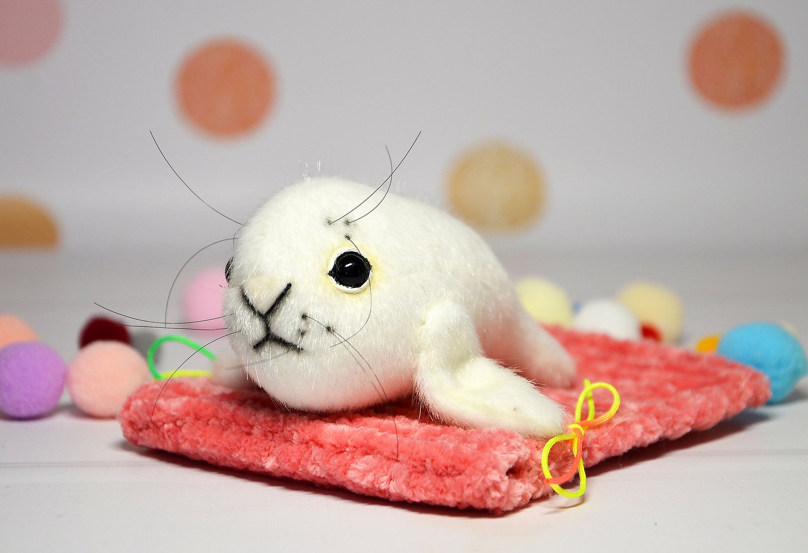 Artist Doll Seal Miniature Seal Stuffed Seal Plush Seal Toy - Etsy