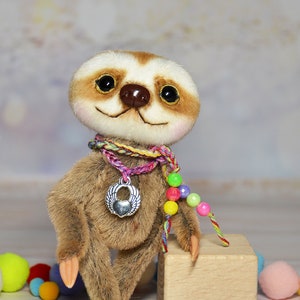 Miniature Sloth Toy Stuffed Sloth Toy for Reborn Dolls - Etsy