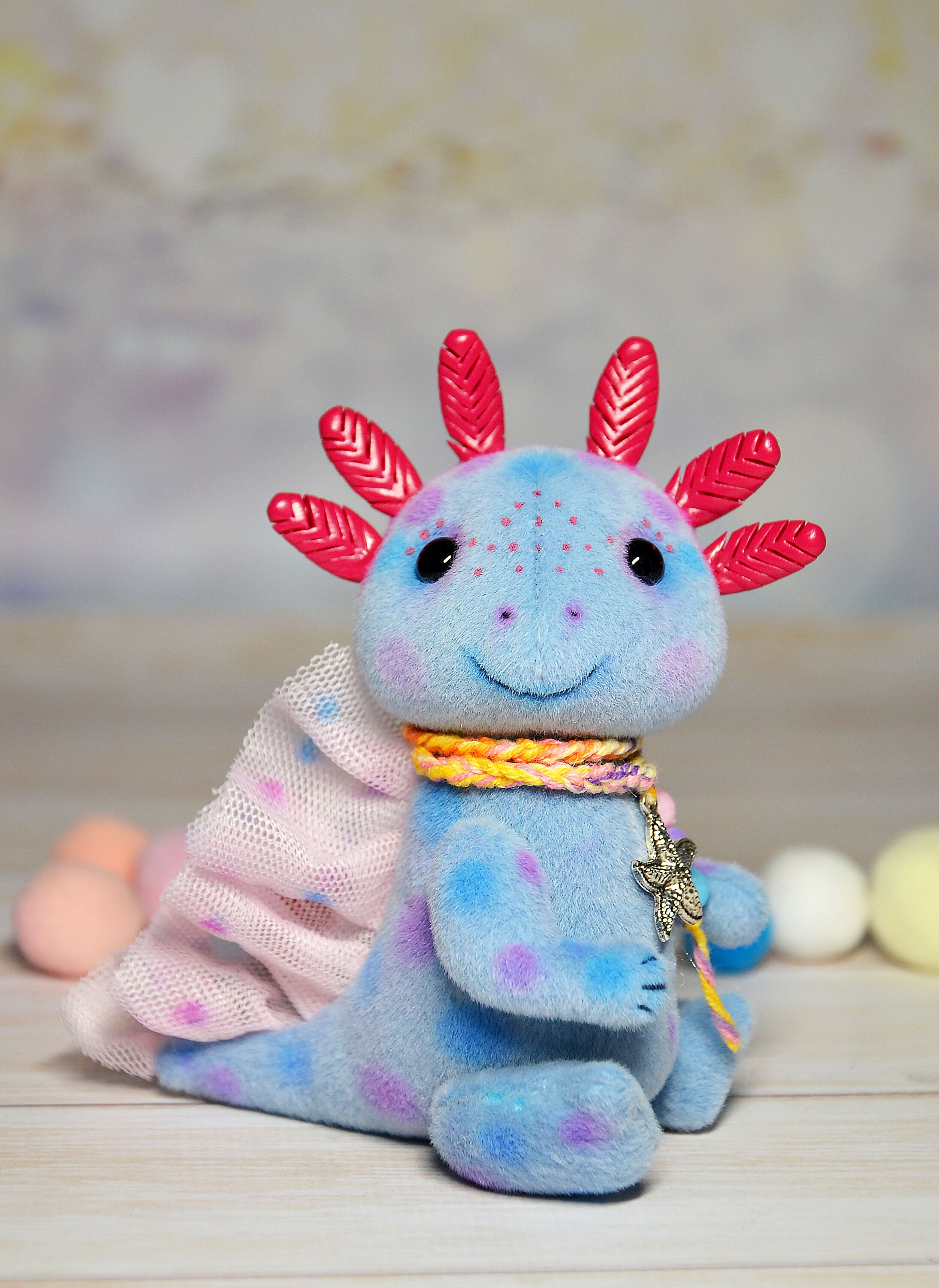 Miniature Axolotl Toy Stuffed Axolotl Toy for Blythe Dolls - Etsy UK