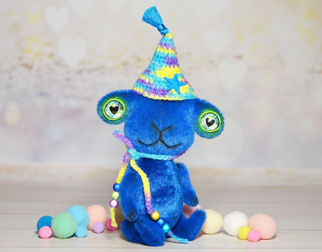 Mini Plushie Monster Toy Art Doll Monster Toy Birrthday Gift - Etsy