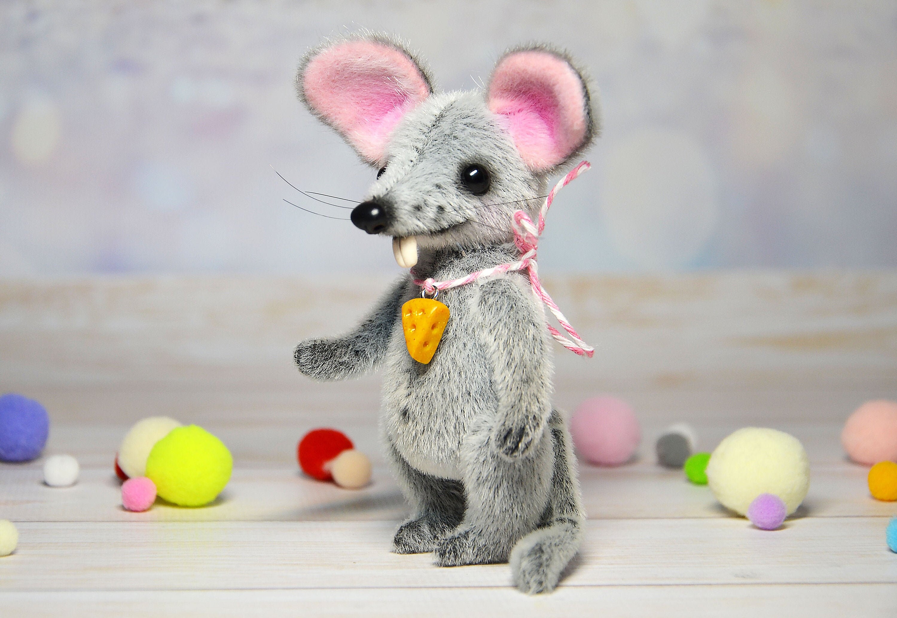 Toys Stuffed Animals & Plushies Miniature rat miniature mouse toy ...