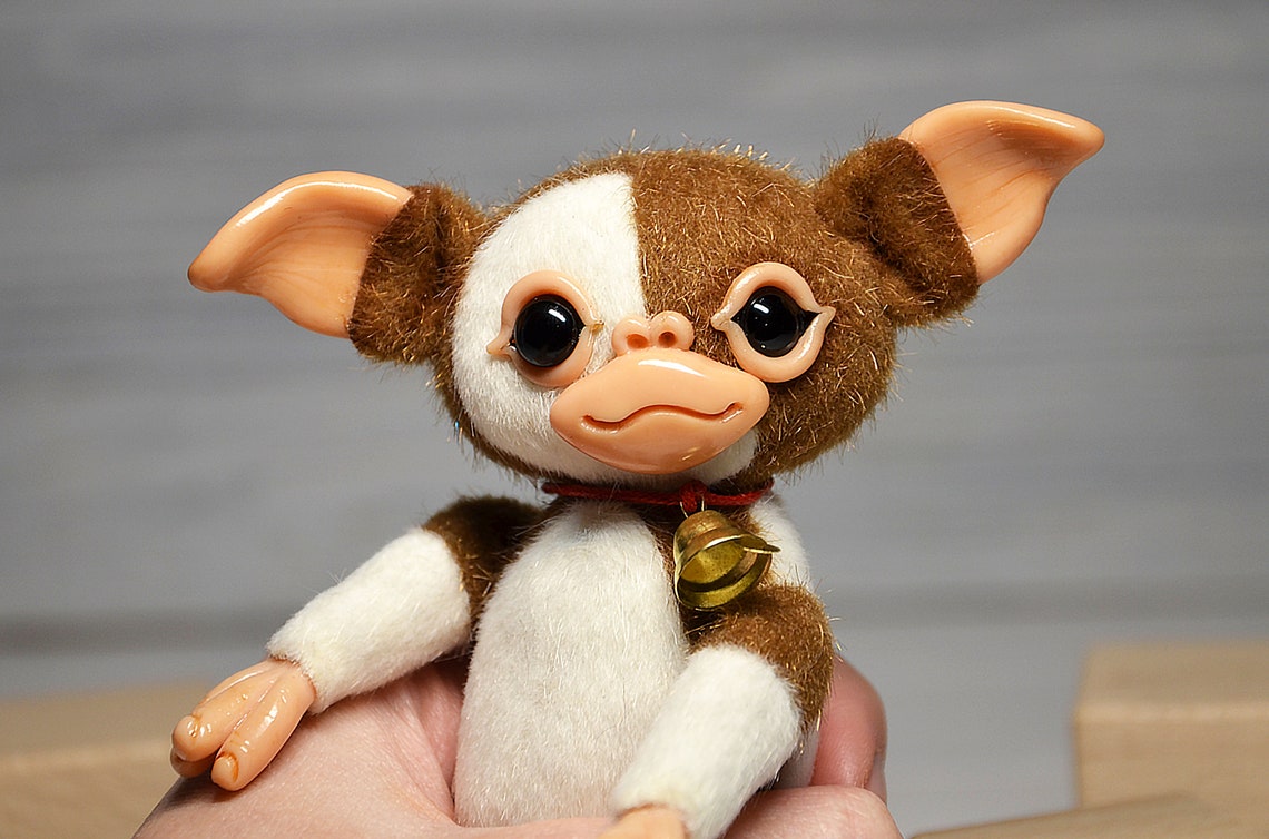 Miniature Artist Gremlin Gizmo Toy Stuffed Gremlin Toy Ooak | Etsy