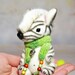 Art Doll Zebra Toy Mini Plushie Zebra Toy Teddy Zebra Toy - Etsy