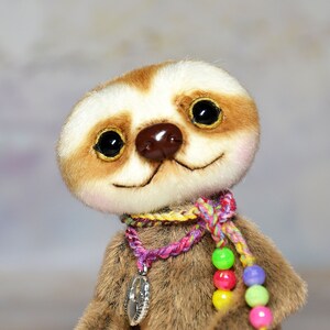 Miniature Sloth Toy Stuffed Sloth Toy for Reborn Dolls - Etsy