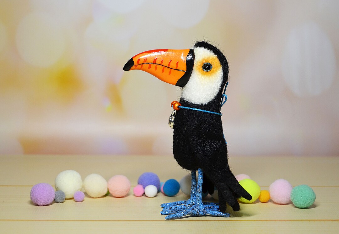 Plushie Toucan Toy Mini Toucan Toy for Blythe Christmas Gift - Etsy