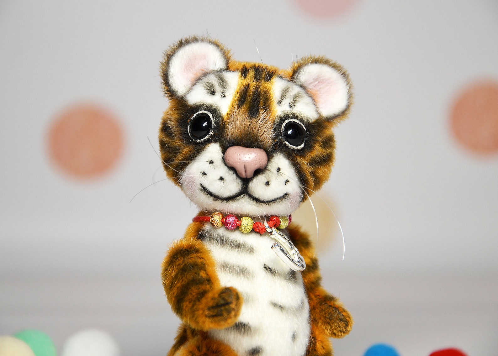 Miniature Tiger Cub Toy Stuffed Tiger Ift for Easter | Etsy