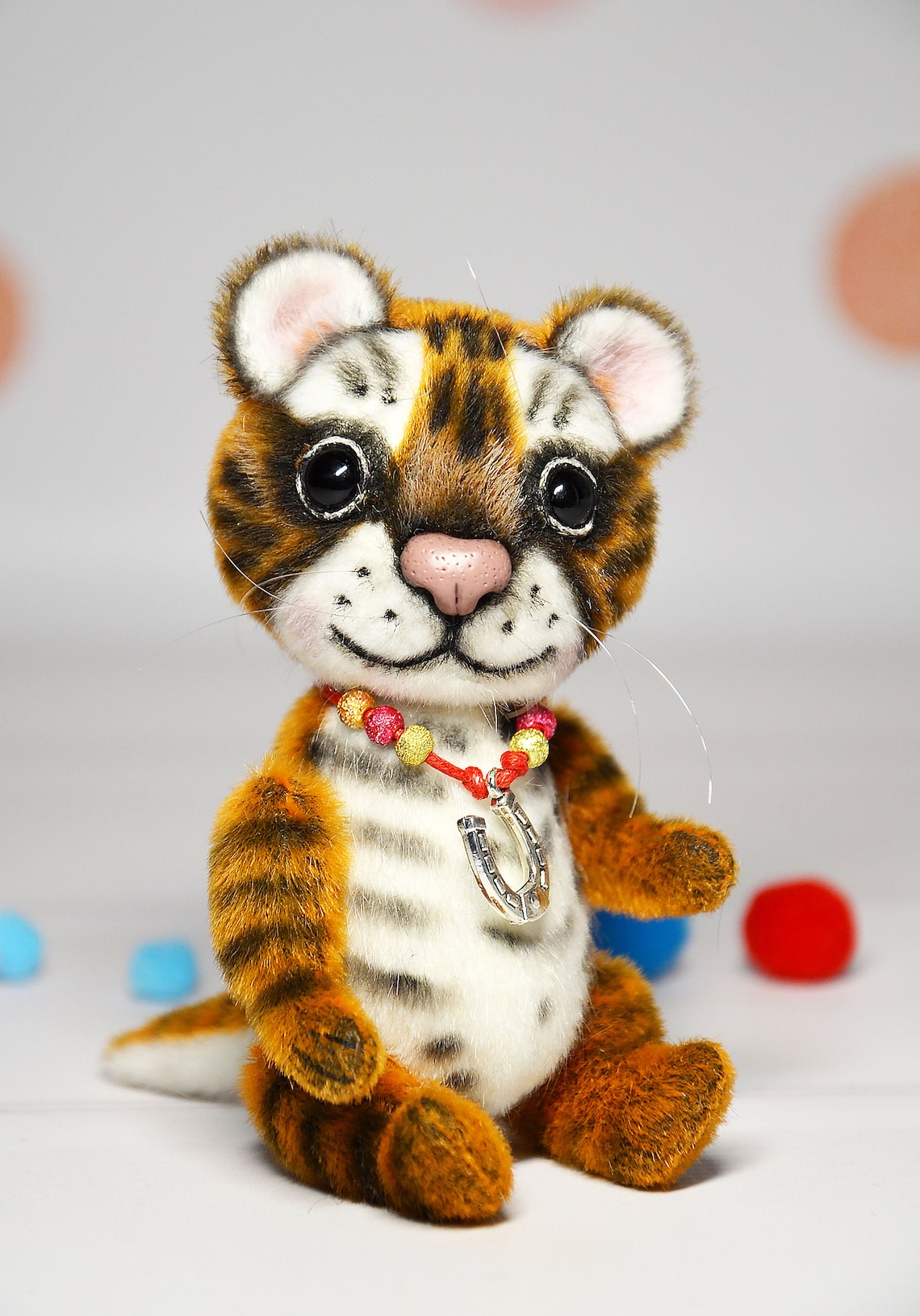 Miniature Tiger Cub Toy Stuffed Tiger Ift for Easter | Etsy