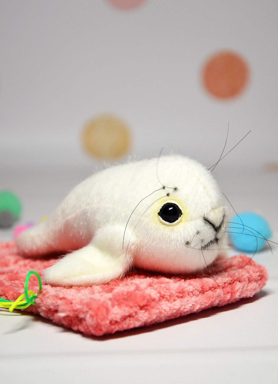 Artist Doll Seal Miniature Seal Stuffed Seal Plush Seal Toy - Etsy