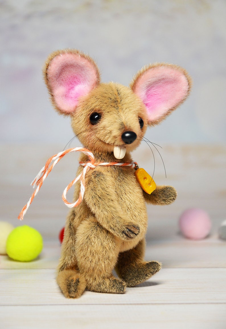 Miniature Rat Toy Stuffed Mouse Toy for Blythe Dolls Easter | Etsy