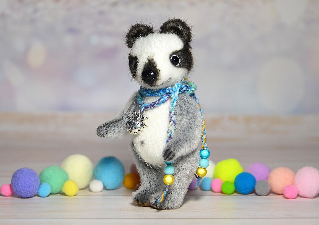 Art Doll Badger Toy Mini Plushie Badger Toy for Blythe Dolls - Etsy