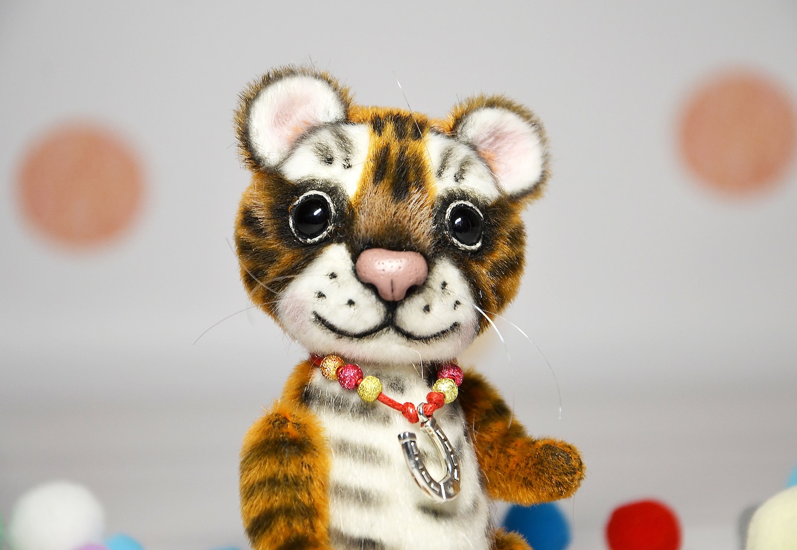 Miniature Tiger Cub Toy Stuffed Tiger Ift for Easter | Etsy