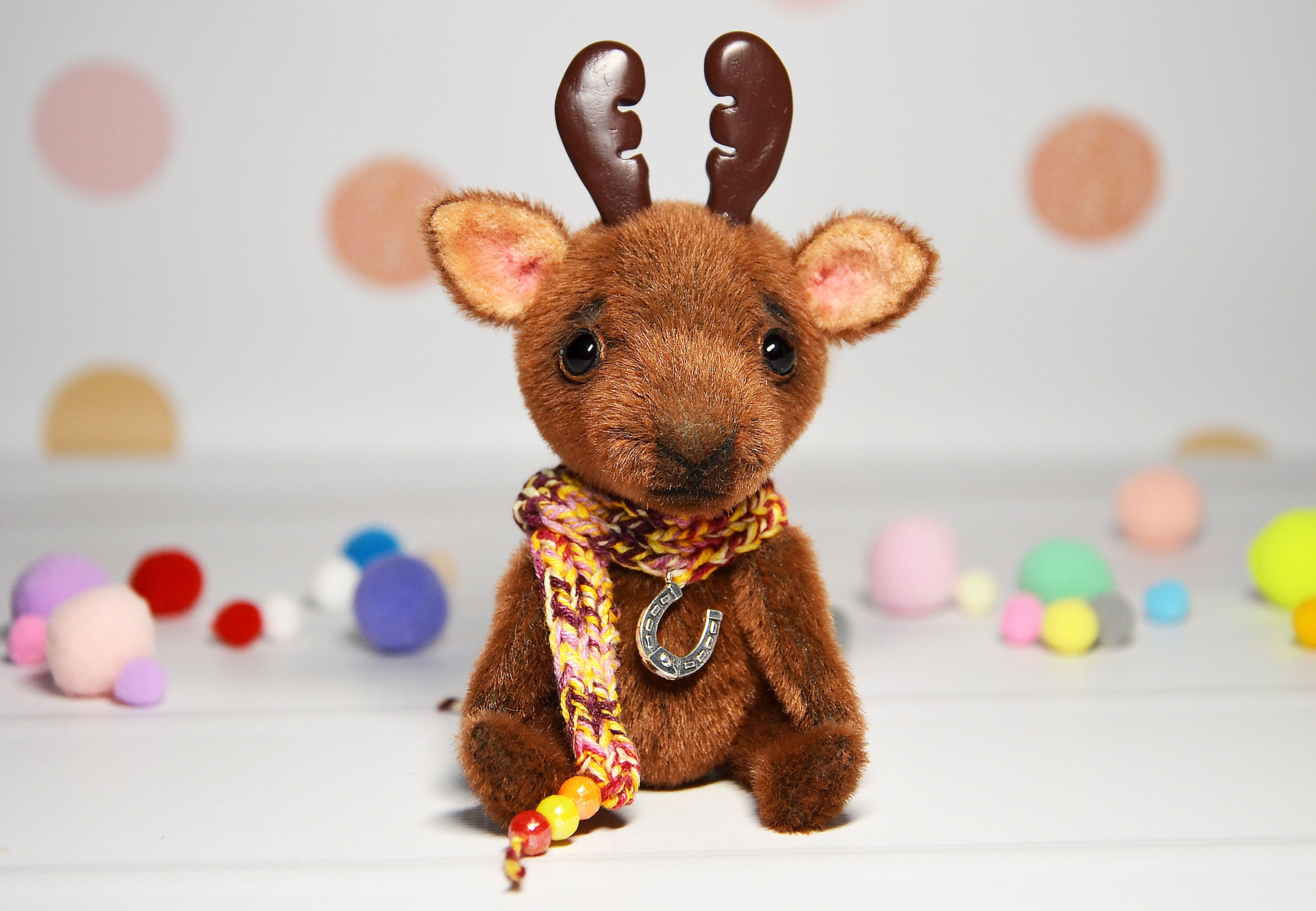 Christmas Gift Miniature Moose Toy Stuffed Moose Toy Plush | Etsy UK