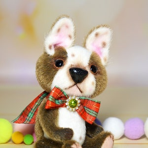 Stuffed Bulldog Toy Plush Teddy Bulldog for Blythe - Etsy