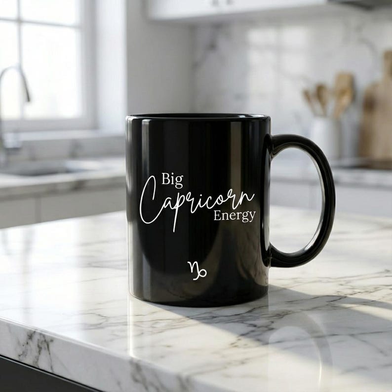 Big Capricorn Energy SVG PNG | Zodiac Shirt Design | Quote Cut File ...