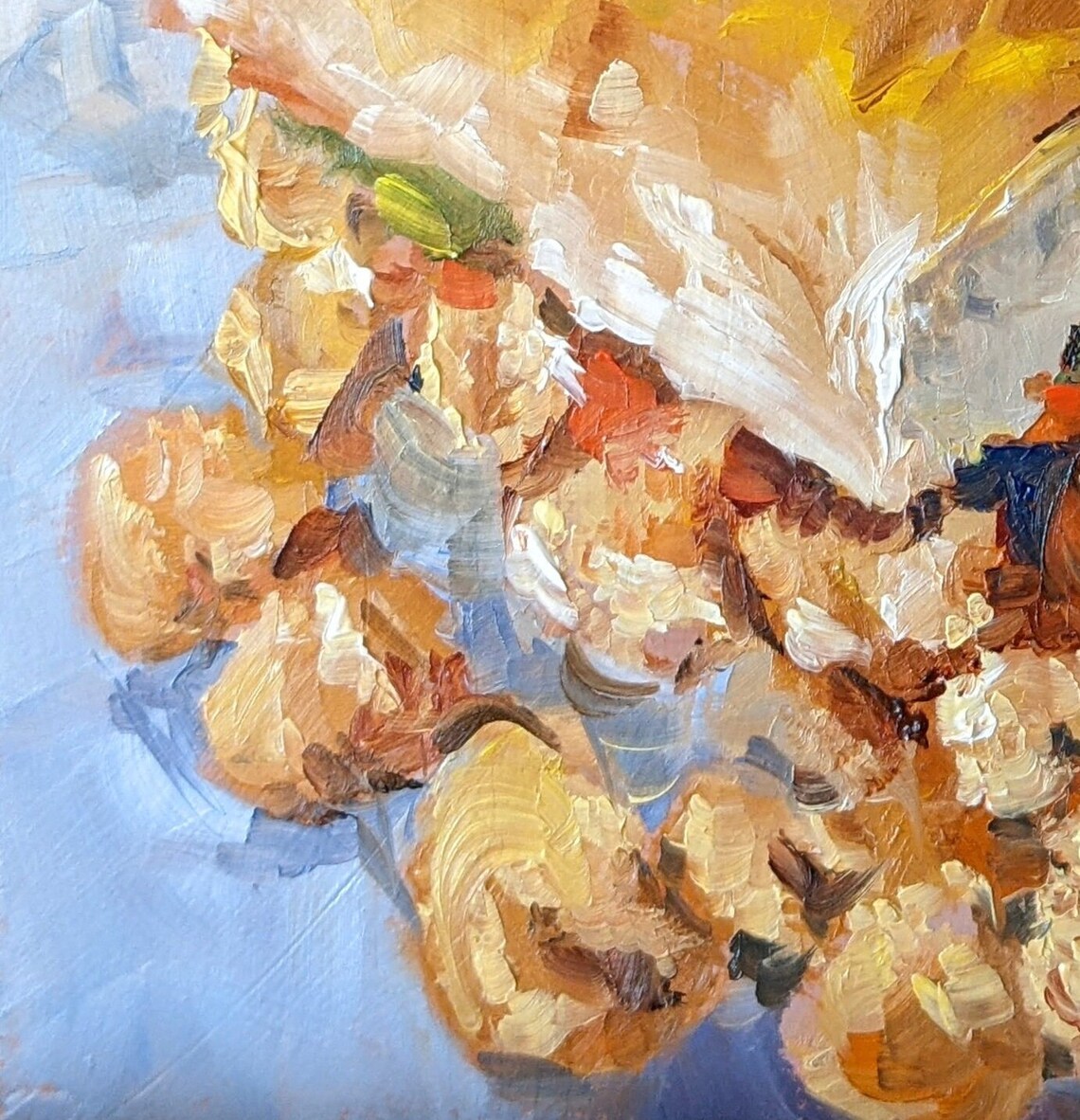 Shrimp Po-boy Oil Painting, Crabby Jacks, New Orleans Kitchen Art - Etsy