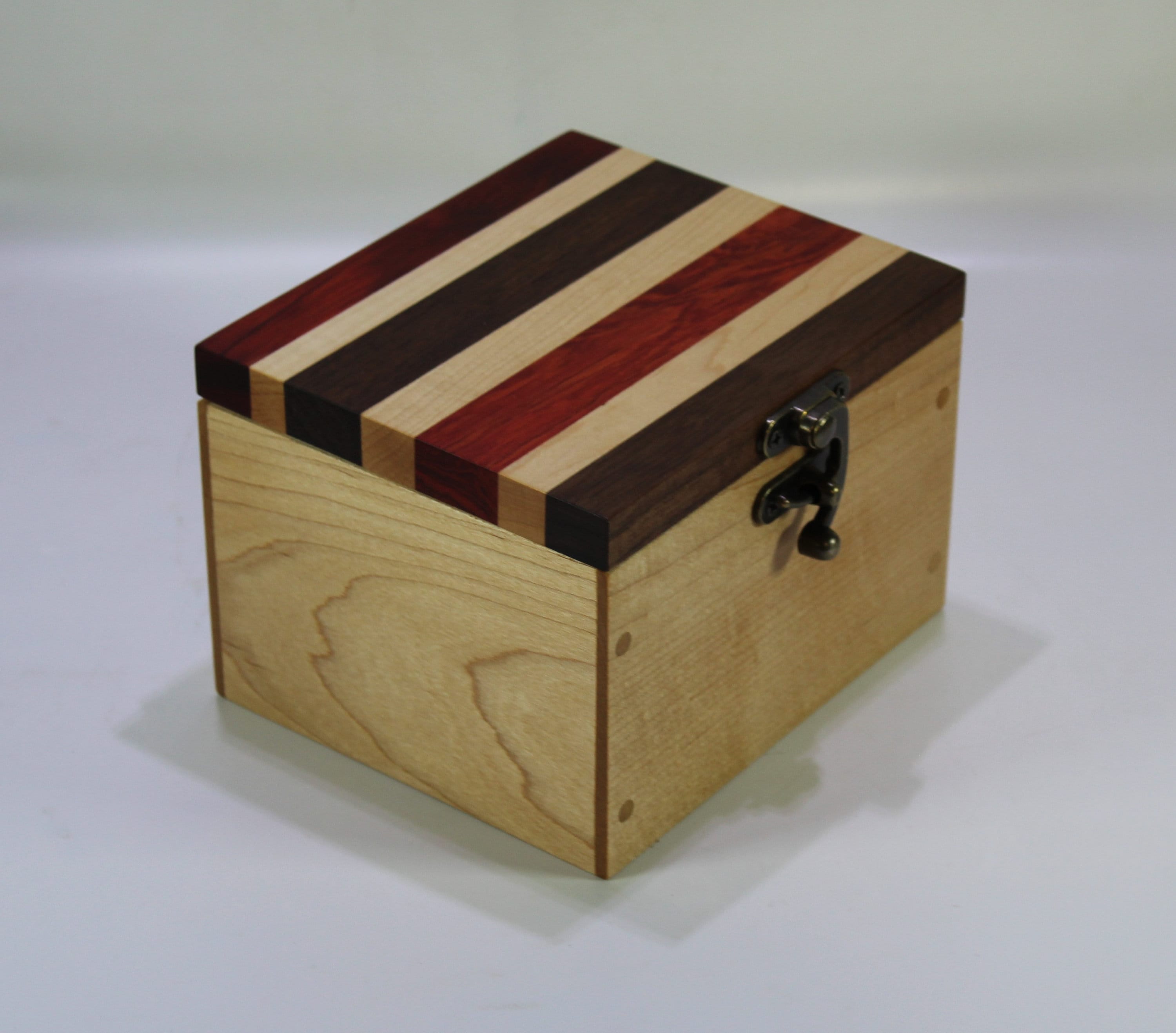 2406 Handcrafted Keepsake Box With Colorful Lid - Etsy