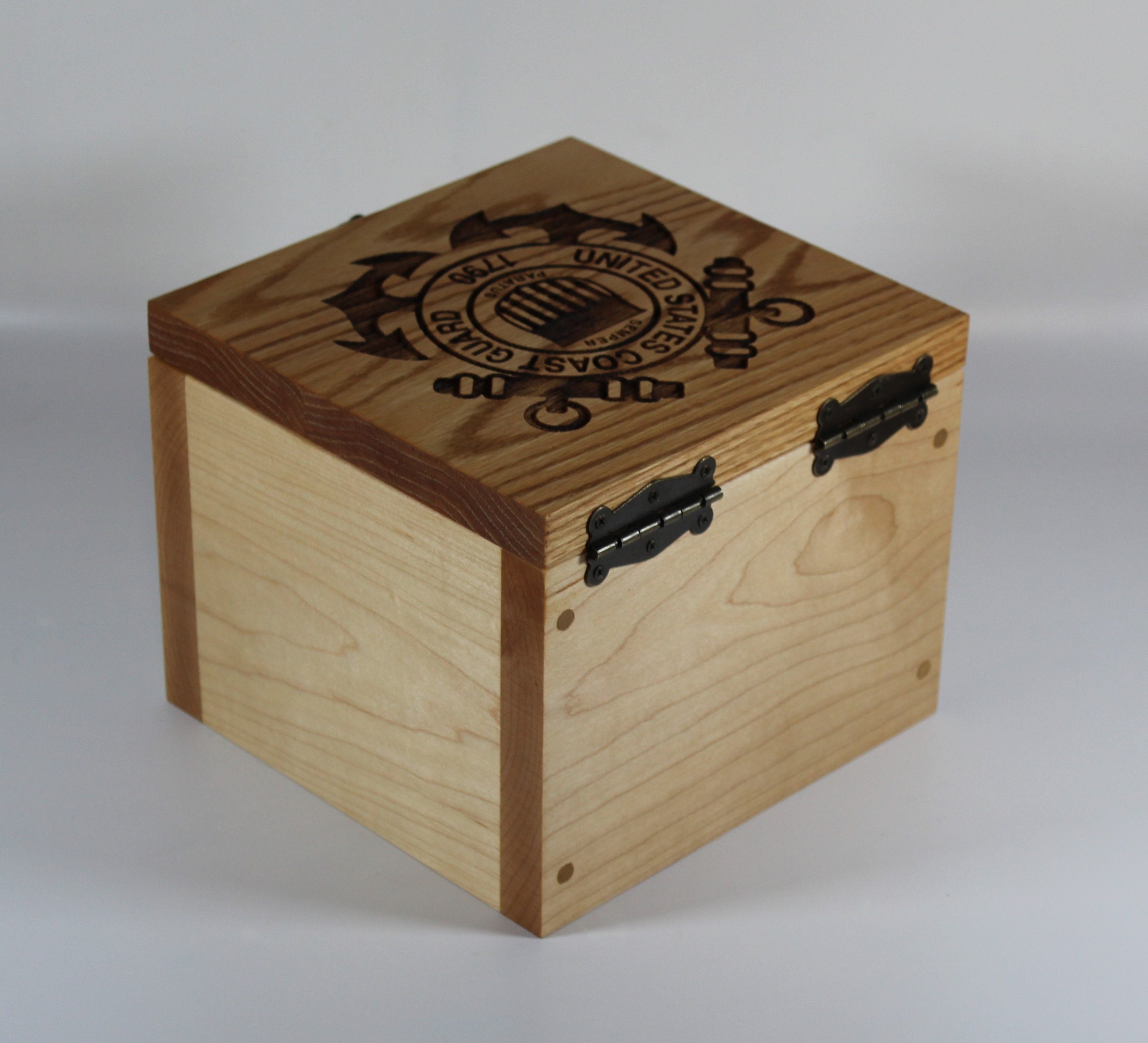 2135 US Coast Guard Keepsake Box Handmade Engraved - Etsy
