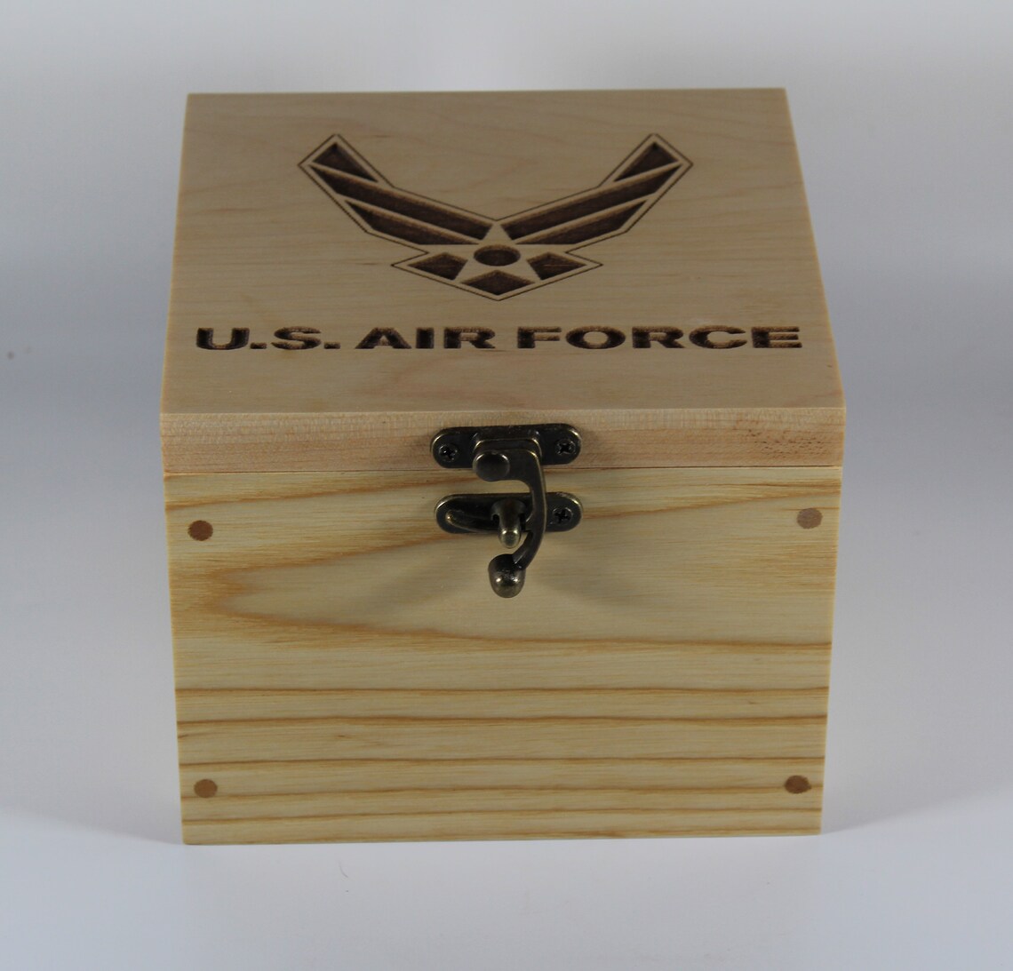 2140 Handcrafted USAF Keepsake Box - Etsy