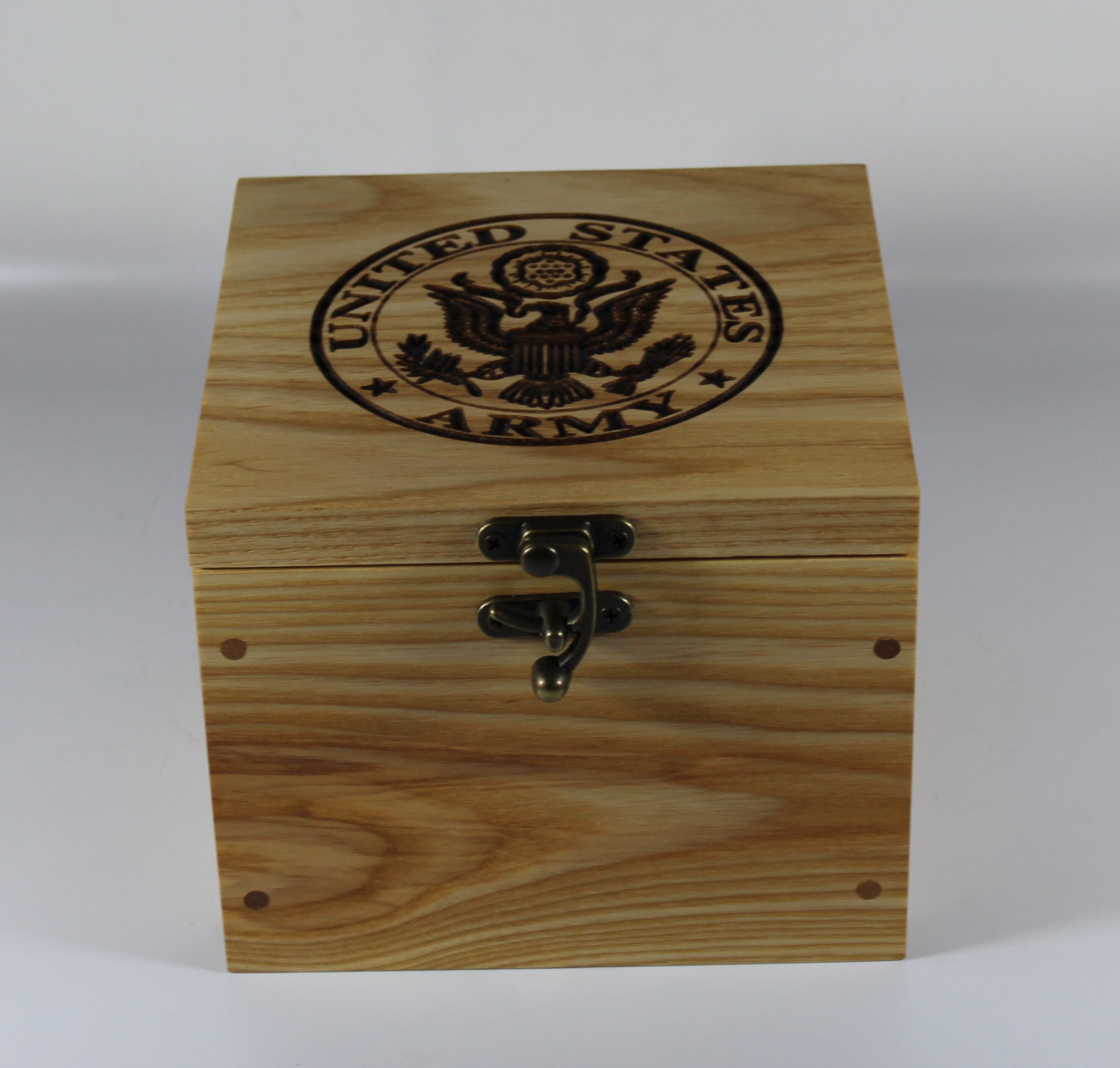 2207 Handmade US Army Keepsake Box Engraved Lid - Etsy