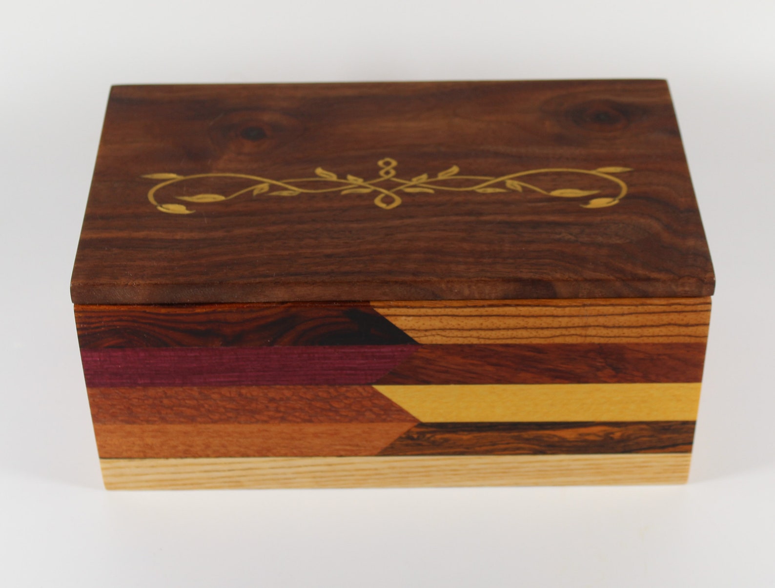 2135 Handcrafted Colorful Keepsake Box With Sliding Top - Etsy