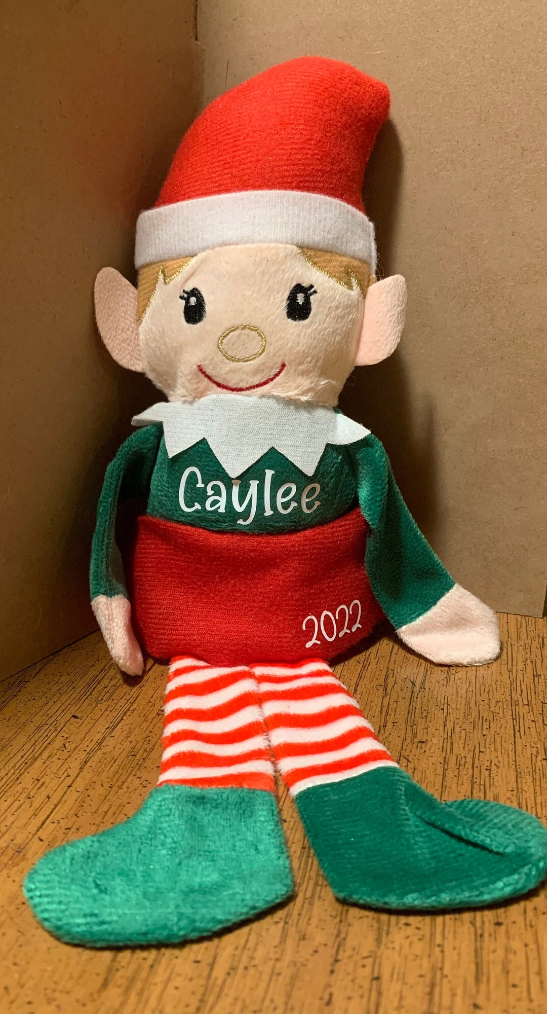 Personalized Elf Stocking Stuffer Elf Stuffed Elf Christmas Elf Same ...