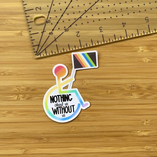 Nothing About Us Without Us Sticker - Etsy