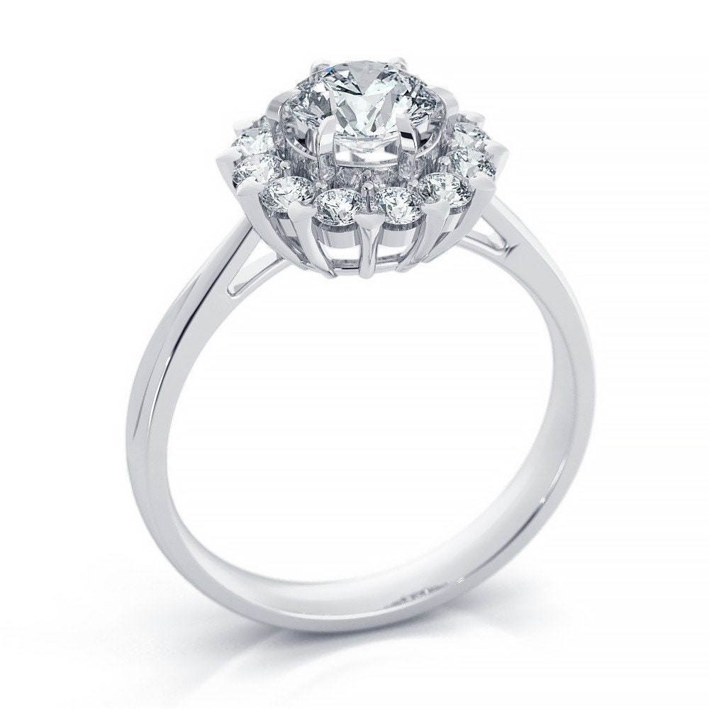 Custom Forever Brilliance Jamie 14k Gold 1.50ct Round Forever - Etsy