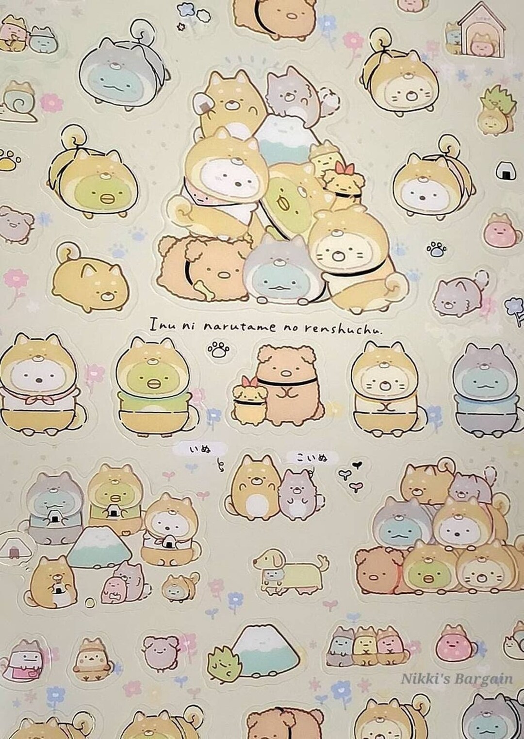 San-x Sumikko Gurashi Dog Costume Sticker Sheet Stickers Japan 2022 A ...
