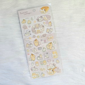 San-x Coro Coro Coronya Sticker Sheet Kawaii Stickers Japan A - Etsy