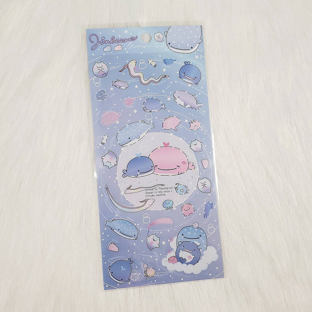 San-x Jinbesan Umiusagi Constellation Ocean Kawaii Sticker - Etsy