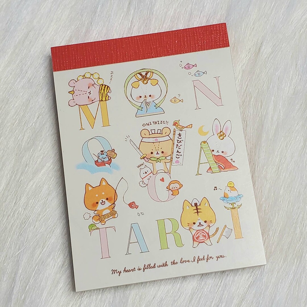 Mono Catari Kawaii Mini Memo Pad Stationery Collectible Gifts - Etsy