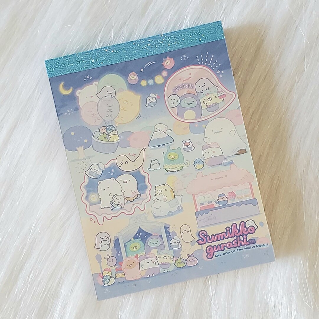 Sumikko Gurashi Obake Ghosts Mini Memo Pad Stationery Collectible Gifts ...