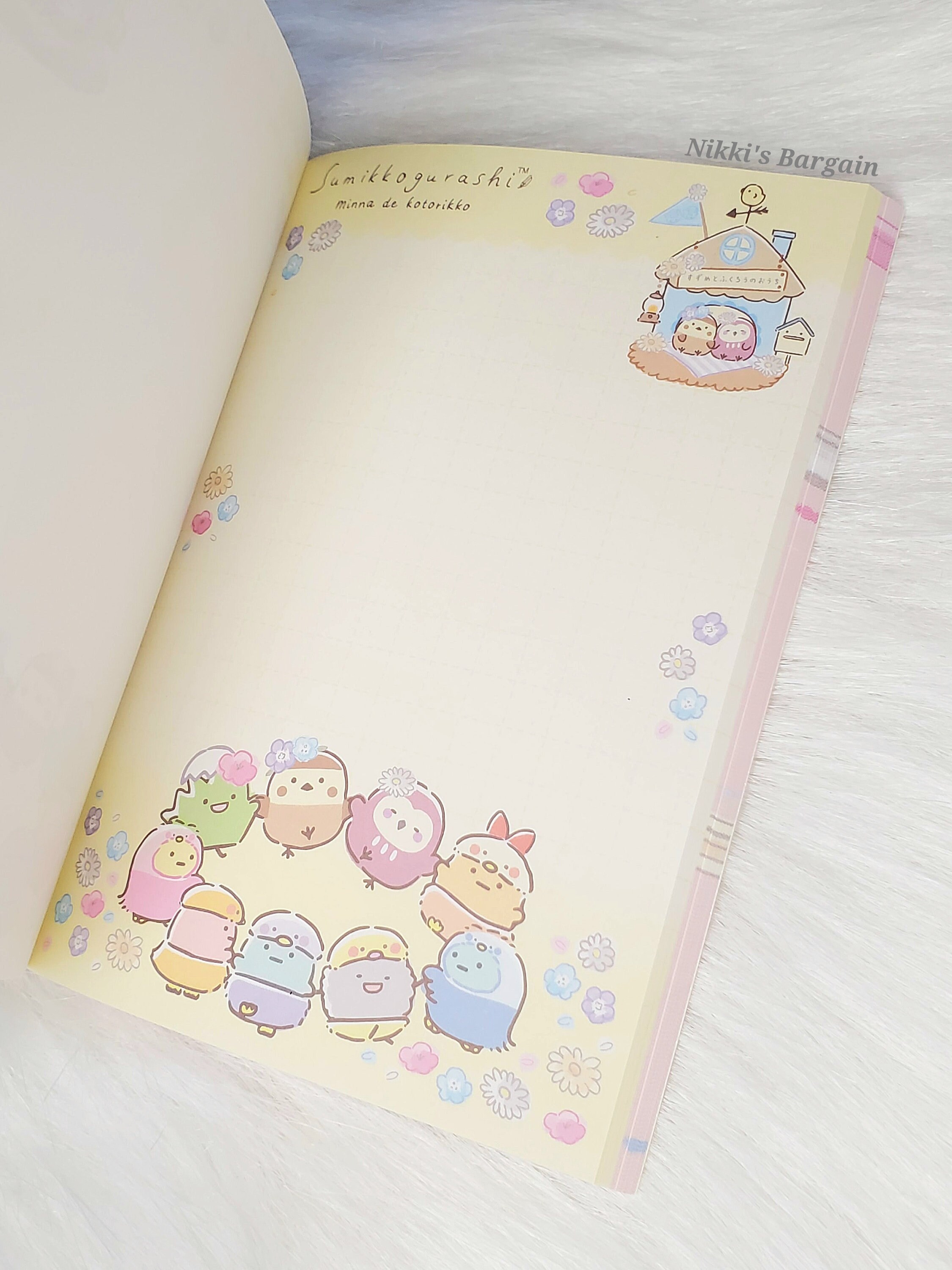 San-x Sumikko Gurashi Bird Watching Large Memo Pad Kawaii - Etsy