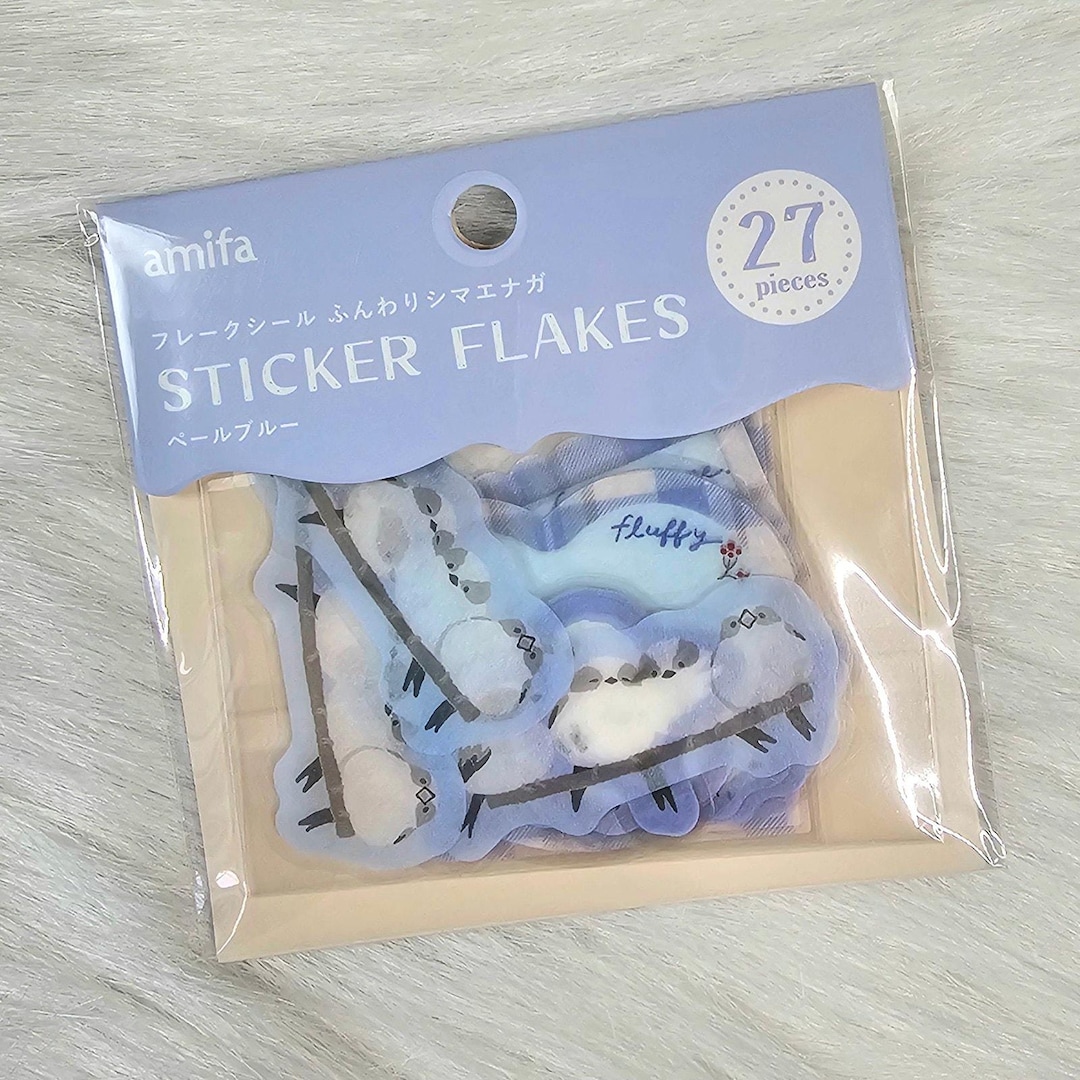 Amifa Birds Flake Stickers Kawaii Japan Collectible - Etsy