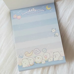 Sumikko Gurashi Obake Ghosts Mini Memo Pad Stationery Collectible Gifts ...