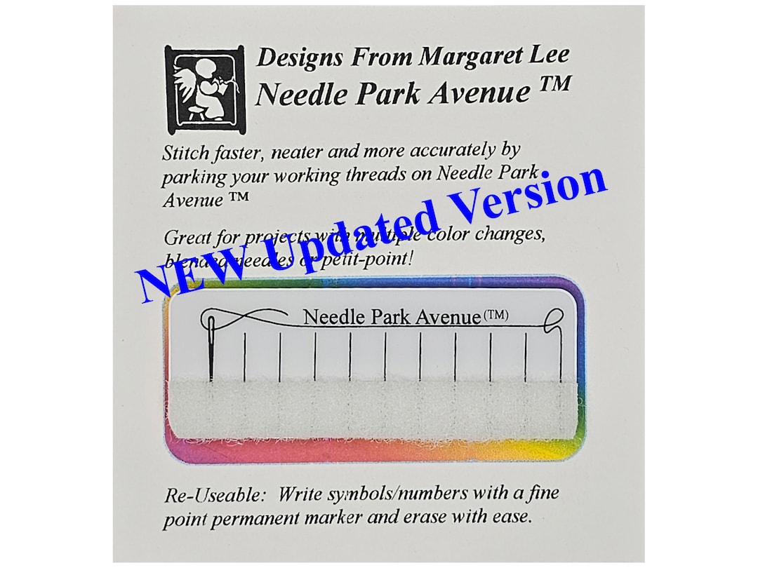Needle Park Avenue Thread Organizer: Needlework Accessory - Etsy
