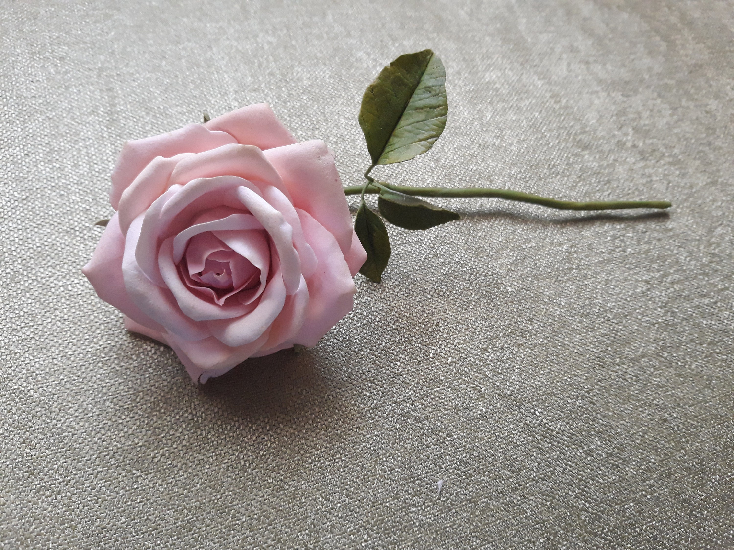 Cold Porcelain Rose Table Decoration Floral Wedding Decor Real Looking ...