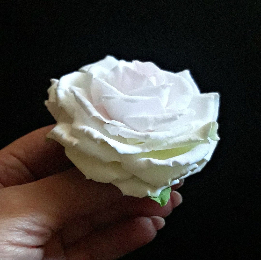 Bridal Hair Clip Floral Hair Clip Flower for Hair Wedding Rose Brooch ...