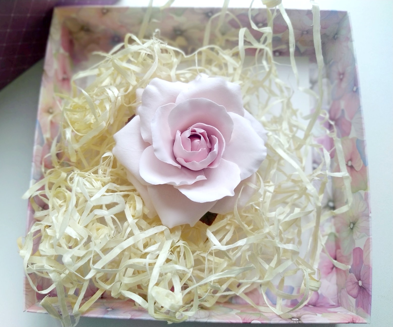 Light Pink Rose, Romantic Brooch, Brooch for Women's Shirt, Flower ...