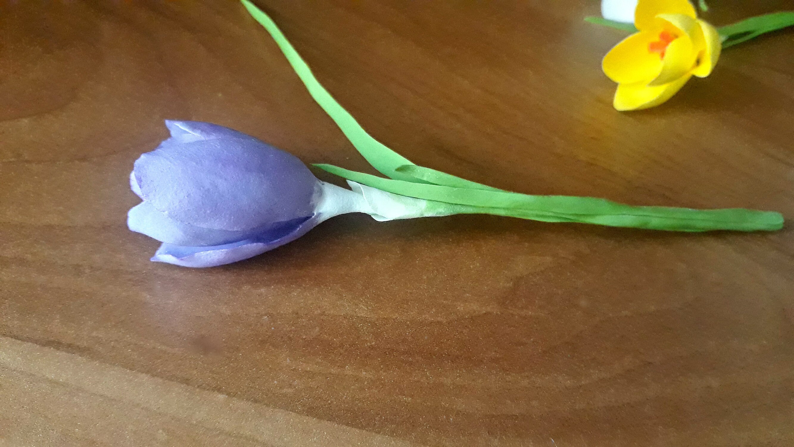 Crocus Flower Arrangement Spring Flowers Polymer Clay Flowers - Etsy