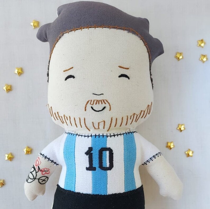 Lionel Messi Doll - Etsy
