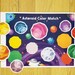 Asteroid Color Sorting Activity, Outer Space Color Matching Printable ...