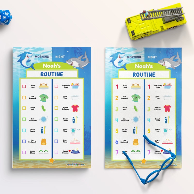 Laminated Chore Chart - Etsy