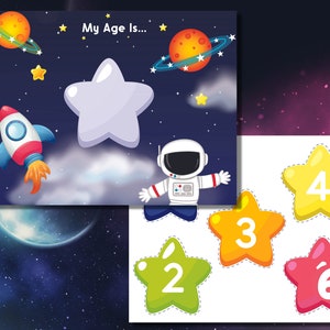 About Me Page, I Know My Age Printable Activity and Learning Binder ...