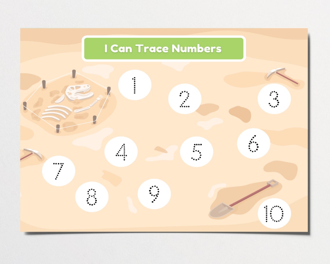 Printable Alphabet Tracing Worksheets With Dinosaur Upper Case and ...