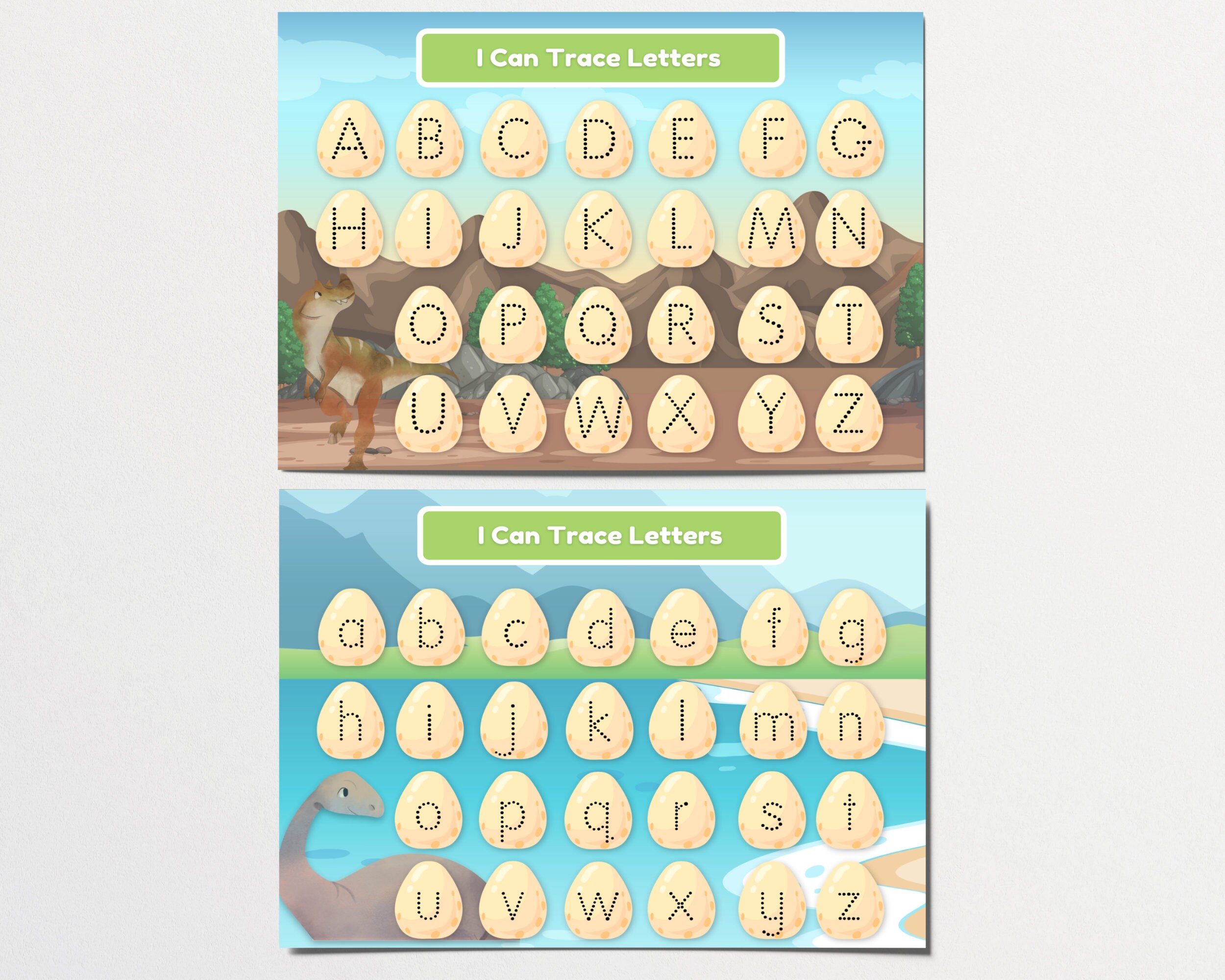 Dinosaur Name Tracing Sheet, Custom Handwriting Practice Worksheet for ...