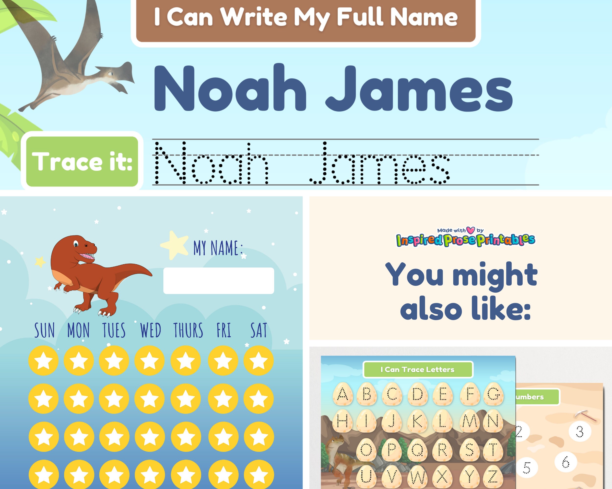 Dinosaur Routine Cards, Printable Daily Visual Schedule and Chore Cards ...