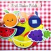 Preschool Printable Fruit Matching Worksheet for Toddler Learning ...